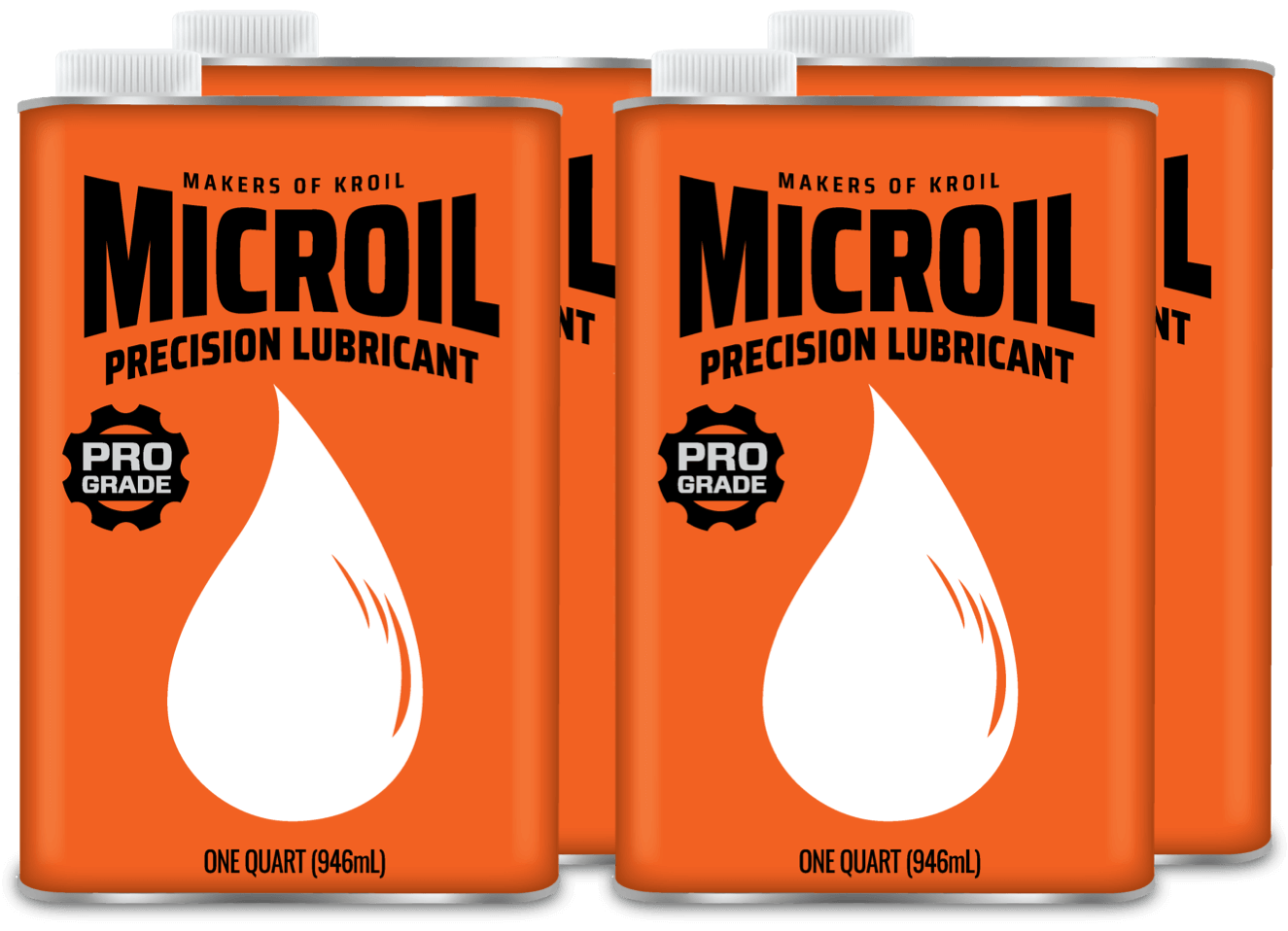 Microil® | 1 Quart Can (Case of 4) - (SKU# AZMC161C4)