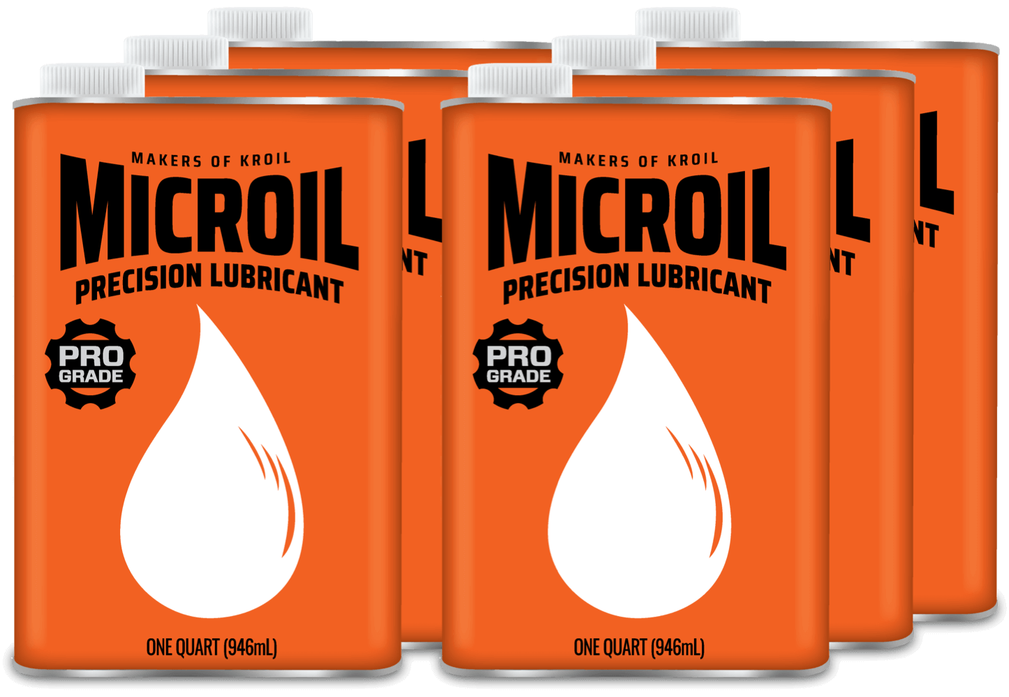 Microil® | 1 Quart Can (Case of 6) - (SKU# AZMC161C6)