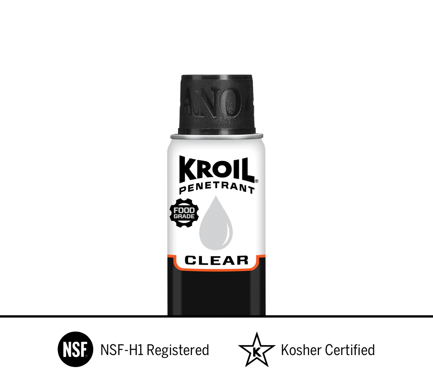 Kroil Clear® Food Grade Penetrating Oil | 3 oz Can - (SKU# CKS032)