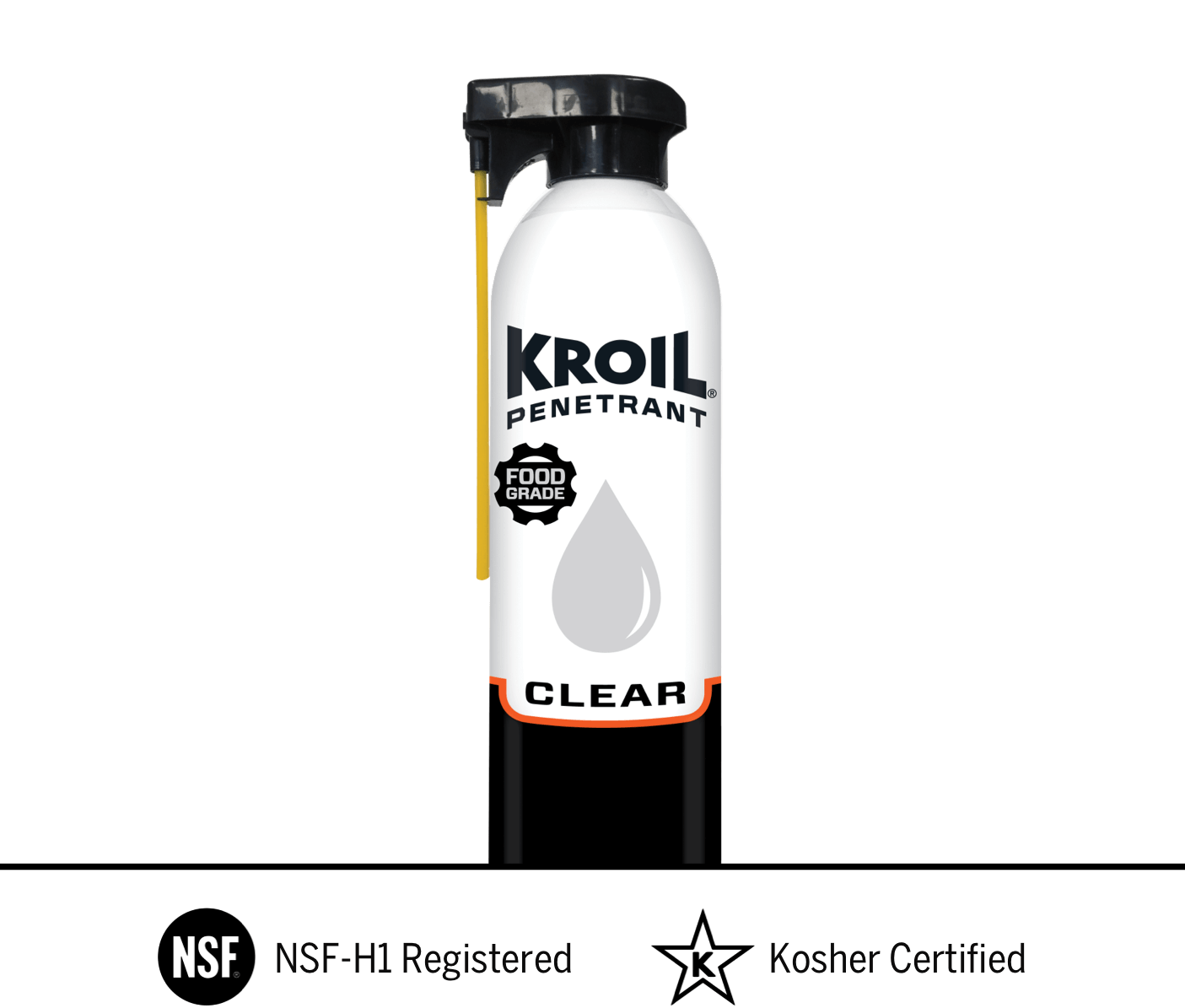 Kroil Clear® Food Grade Penetrating Oil | 13 oz Can (SprayTech™) - (SKU ...